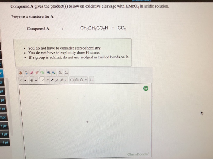 Solved Compound A reacts with 1 molar equivalents) of | Chegg.com Solved Compound A reacts with 1 molar equivalents) of | Chegg.com