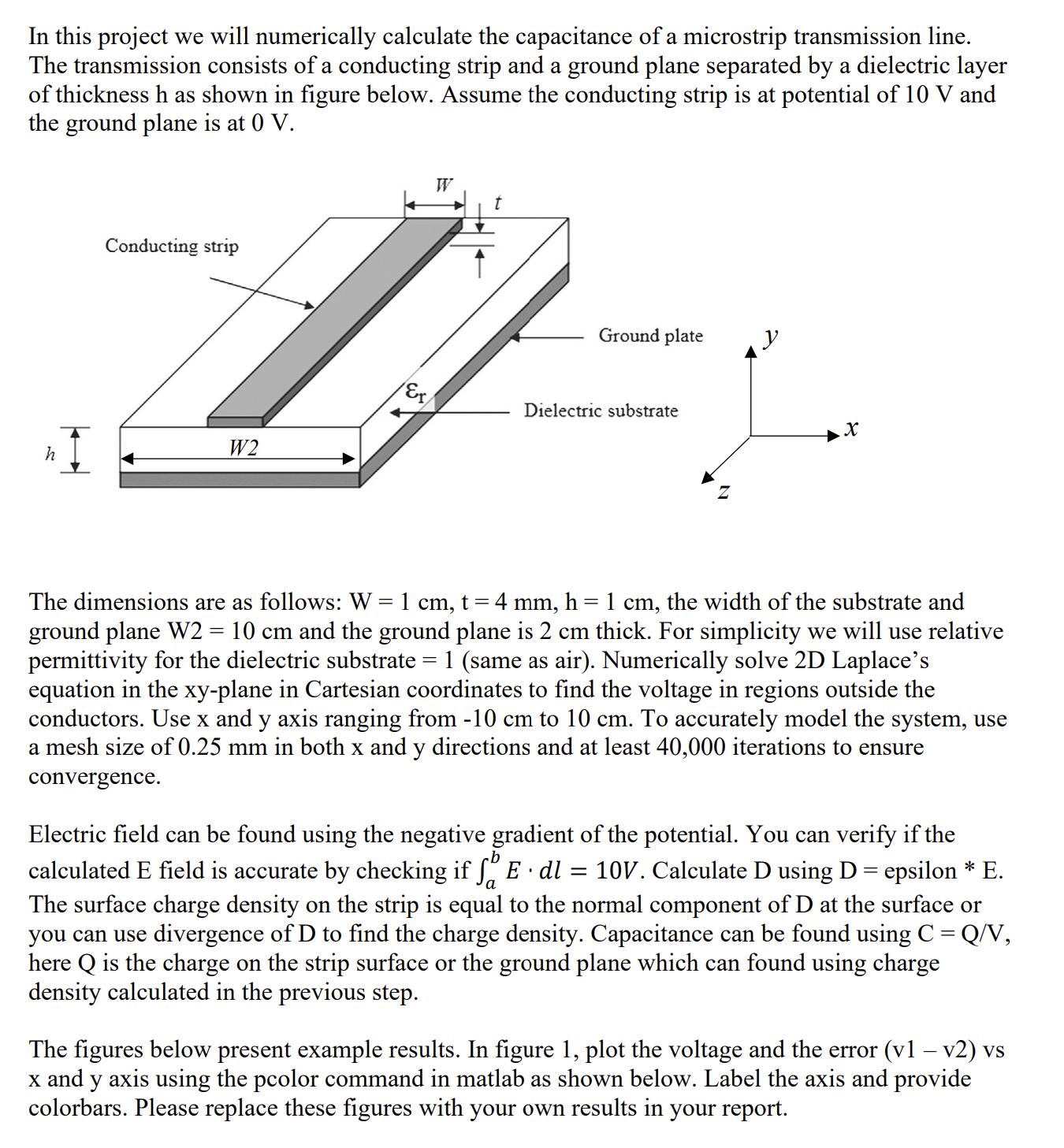 Solved In this project we will numerically calculate the | Chegg.com