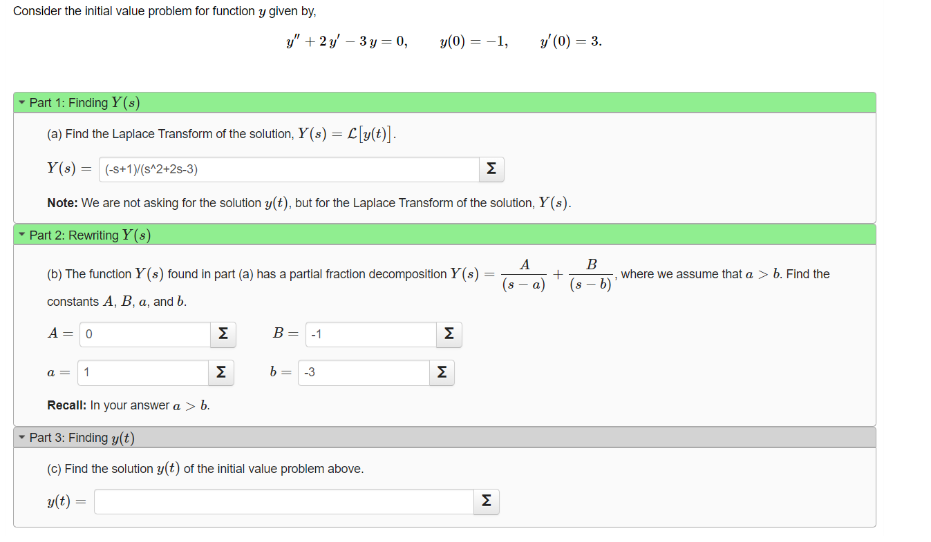Solved I understand how to do parts 1 and 2, i just need | Chegg.com