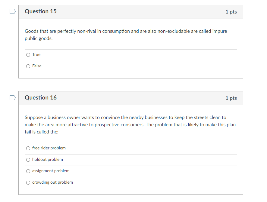 Solved Goods that are perfectly non-rival in consumption and | Chegg.com
