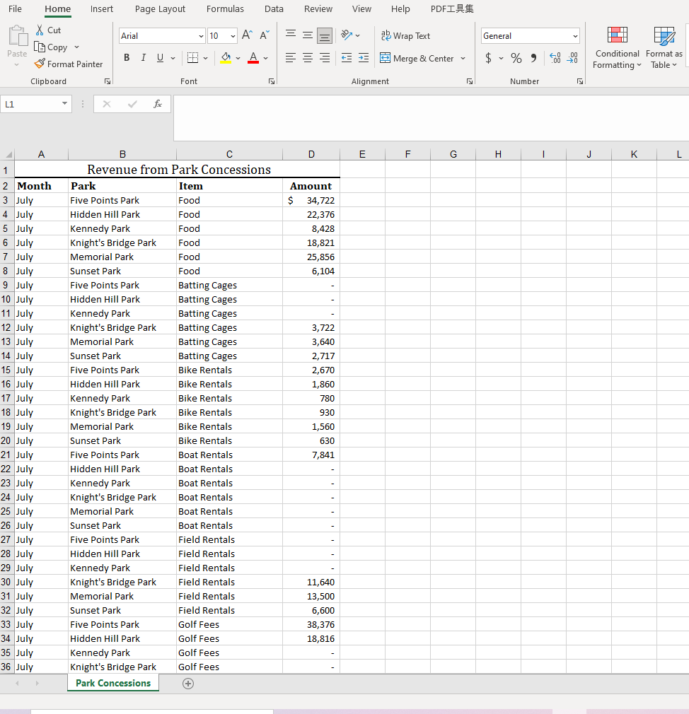 File Home Insert Page Layout Formulas Data Review | Chegg.com