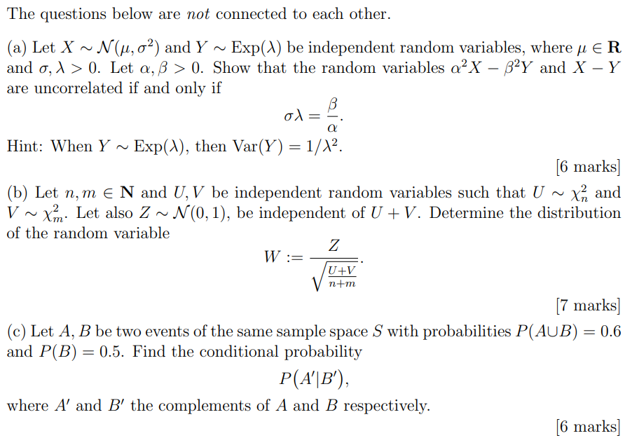 Solved = 3 = a The questions below are not connected to each | Chegg.com