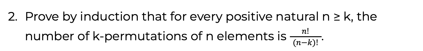 Solved ANSWER QUESTION CORRECTLY: Prove by induction that | Chegg.com