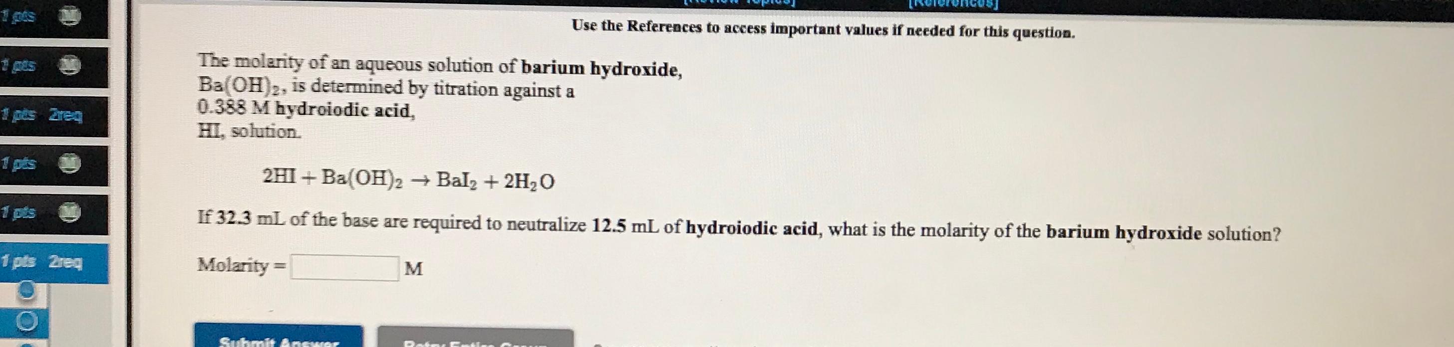 Solved IS M s 2req use the References to access important | Chegg.com