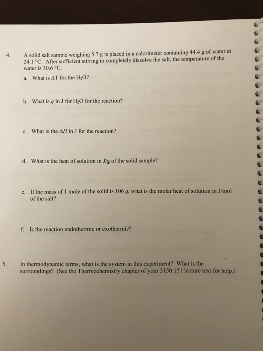 Solved Experiment 9 Pre-Lab Questions Answer all calculation | Chegg.com