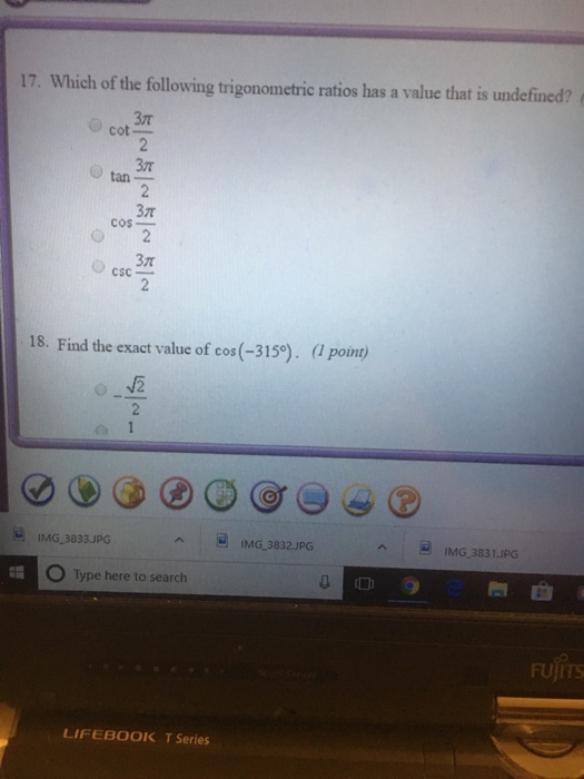 Solved 16. Find the exact value of sin 135°. (1 point) N2 | Chegg.com