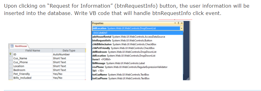 Solved Upon clicking on "Request for Information" | Chegg.com