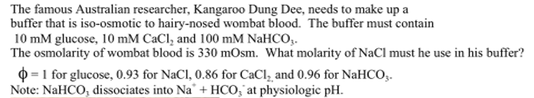 Solved The famous Australian researcher, Kangaroo Dung Dee, | Chegg.com