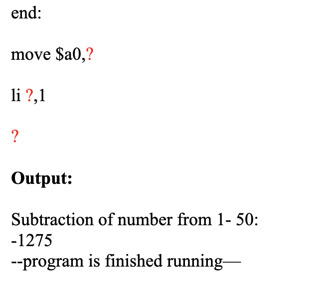 Solved Write A Program In Mips Assembly Language That 2804