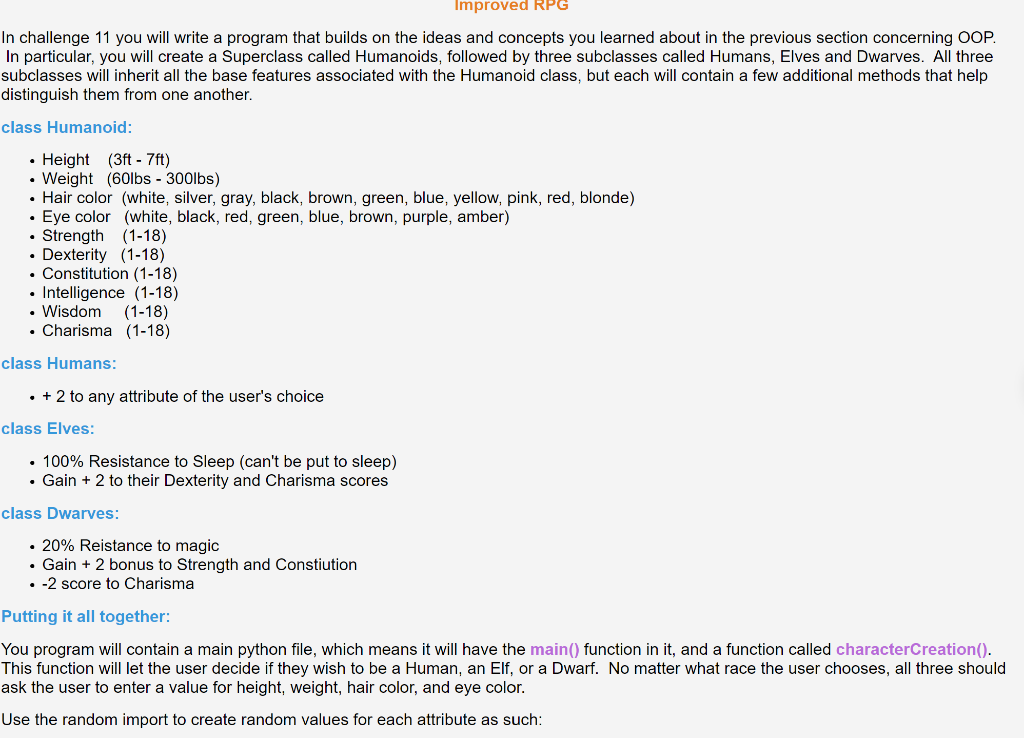 Solved In challenge 11 you will write a program that builds | Chegg.com