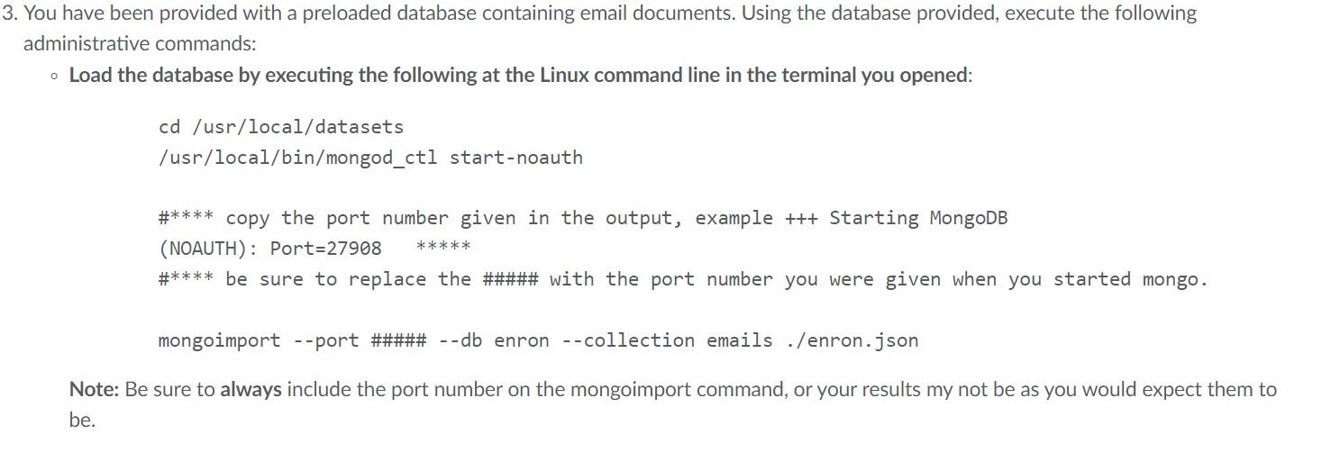 Solved You have been provided with a preloaded database | Chegg.com