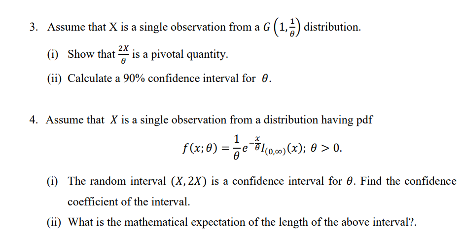 Solved This is statstical inference subject question. need | Chegg.com
