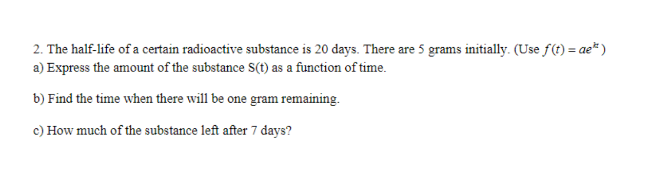 Solved (a) You must use mathematics to justify your answer. | Chegg.com