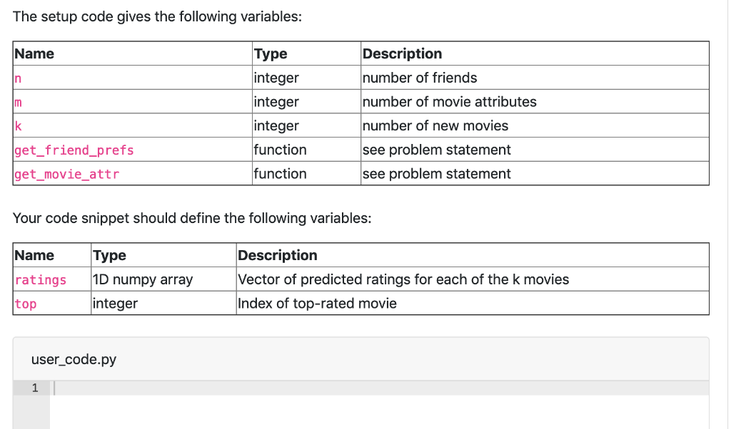 Suppose you are hosting a weekly movie night for your | Chegg.com