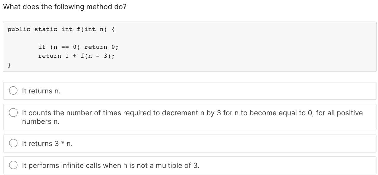Solved What is the value of the variable result after | Chegg.com