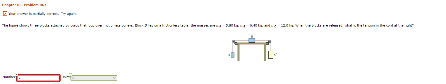 Solved Chapter 05, Problem 067 Your answer is partially | Chegg.com