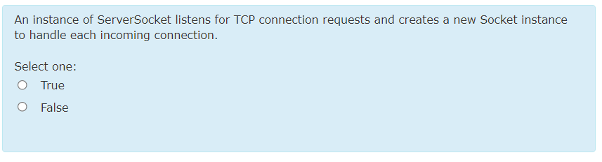 Solved The client in socket programming must know IP address | Chegg.com