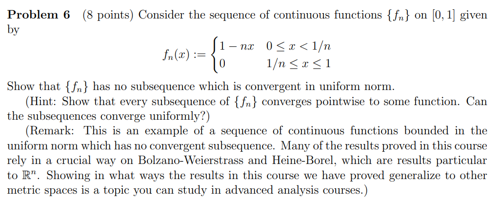 Solved Problem 6 (8 points) Consider the sequence of | Chegg.com