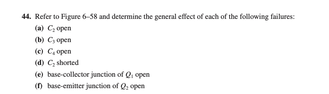 Solved 44. Refer to Figure 6–58 and determine the general | Chegg.com