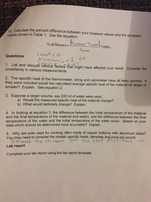 Solved Purpose The purpose of this lab experiment is to | Chegg.com