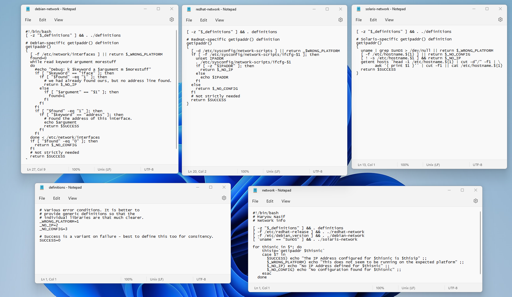 # Reconfigure the script for the CentOS | Chegg.com
