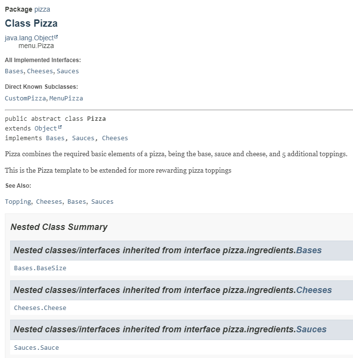 Solved Hello please create the below class Pizza. Please do | Chegg.com Solved Hello please create the below class Pizza. Please do | Chegg.com