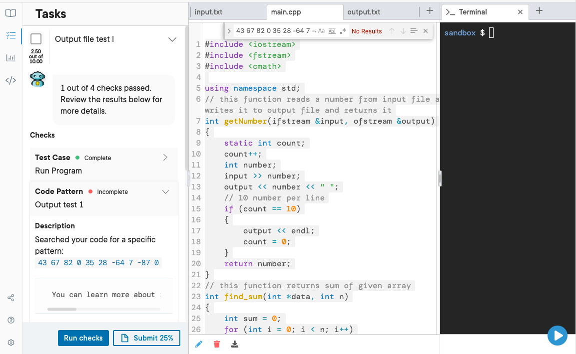 Solved Instructions In this exercise, you are to modify the | Chegg.com