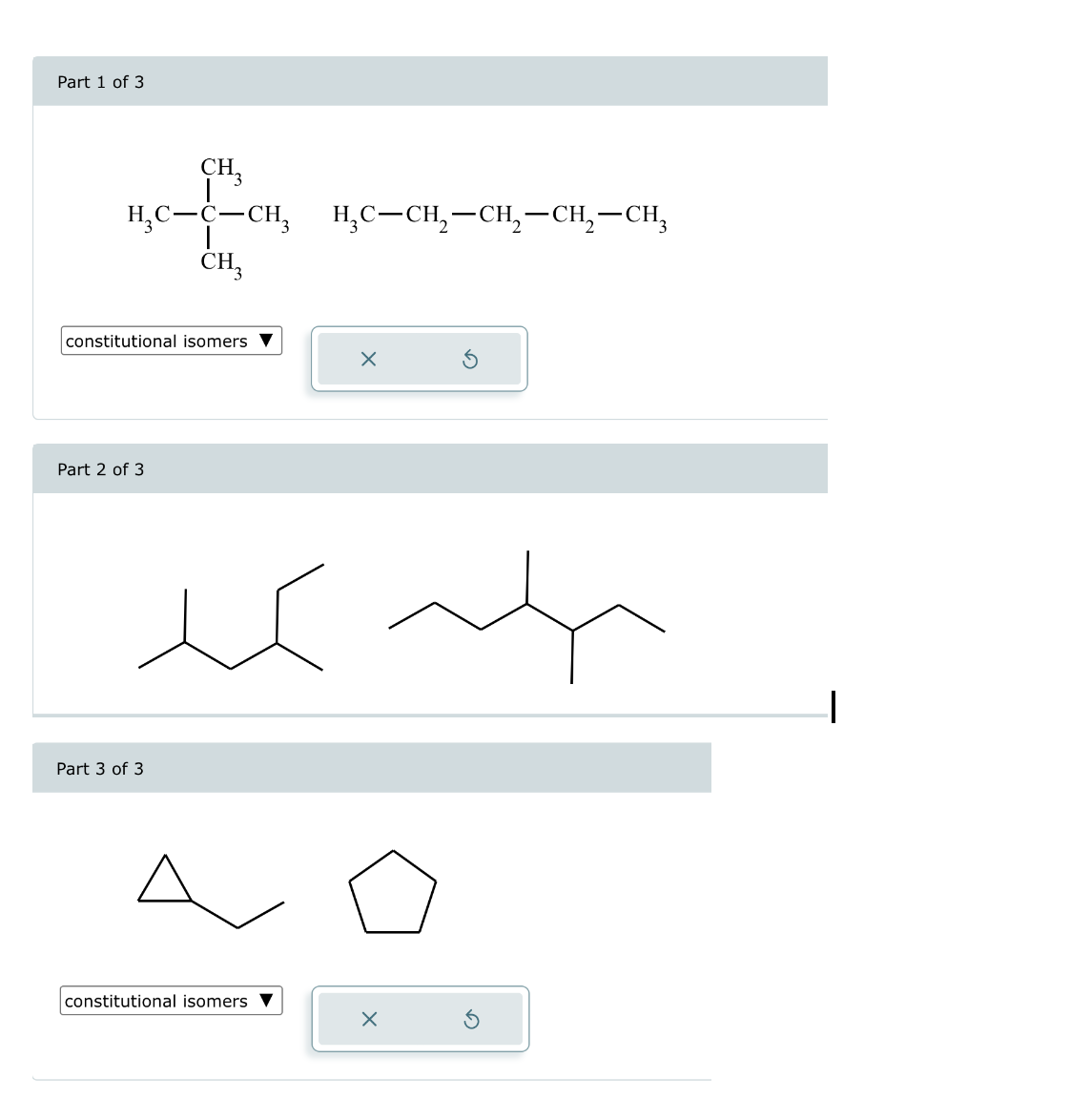 Solved Label each pair of compounds as constitutional | Chegg.com