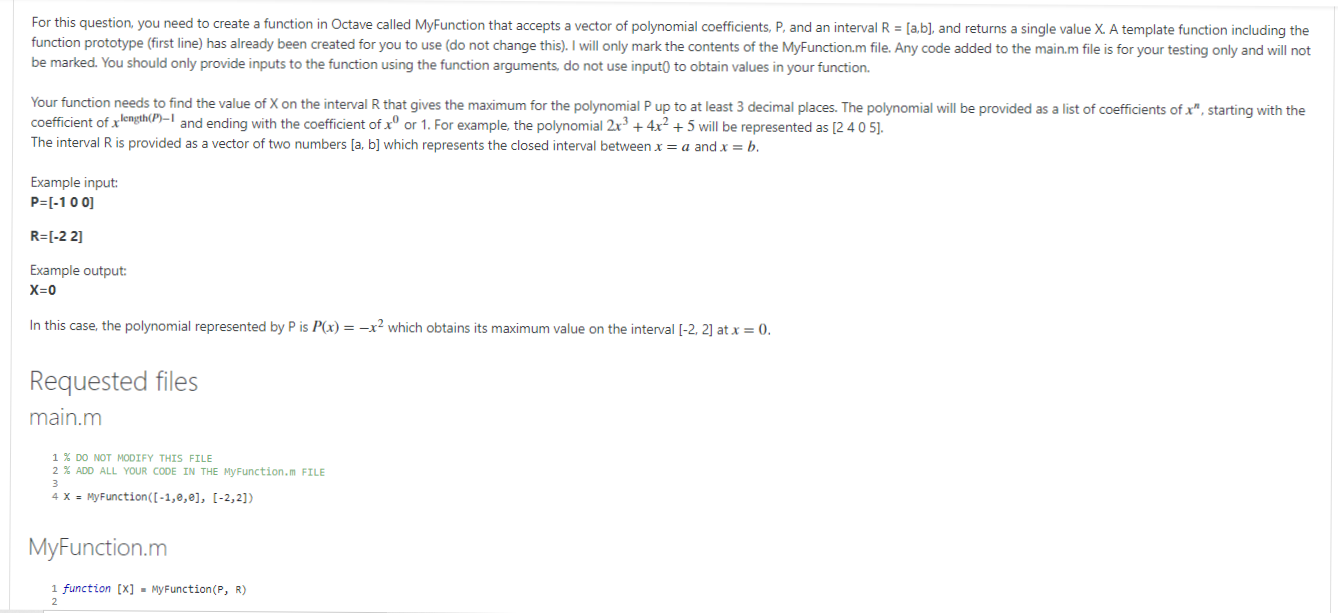 Solved For this question, you need to create a function in | Chegg.com