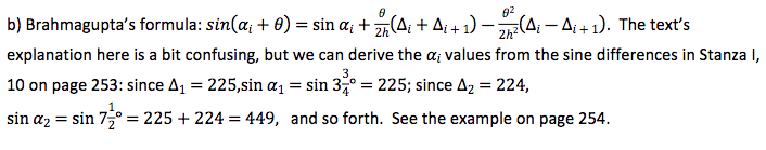b) Brahmagupta's formula: | Chegg.com