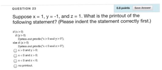 Solved QUESTION 32 Analyze the following code: boolean even | Chegg.com