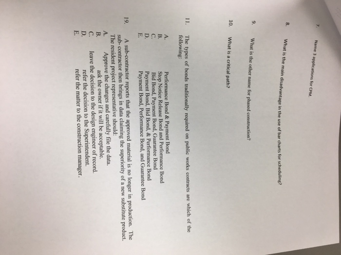 Solved The examination consists of 12 questions with | Chegg.com