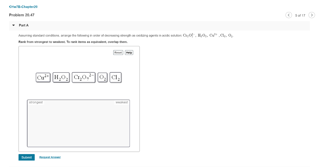 Solved Hw7B-Chapter20 Problem 20.47 5 of 17 Submit Request | Chegg.com