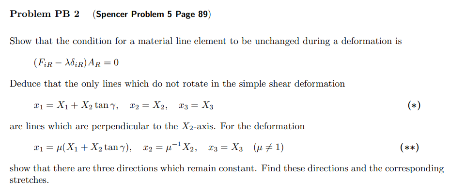 Problem PB 2 (Spencer Problem 5 Page 89) Show that | Chegg.com Problem PB 2 (Spencer Problem 5 Page 89) Show that | Chegg.com