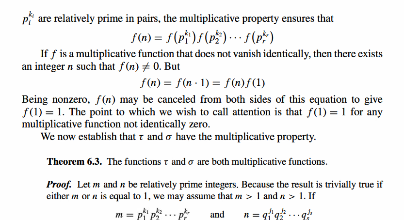 Solved Ql Let f be a multiplicative function. Explain the | Chegg.com