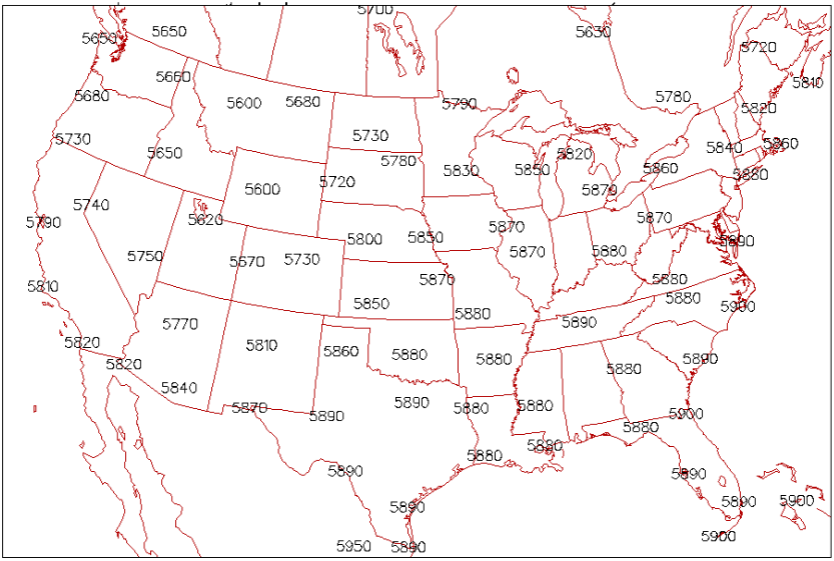 Draw isohypses (height contours) at 60-m intervals | Chegg.com
