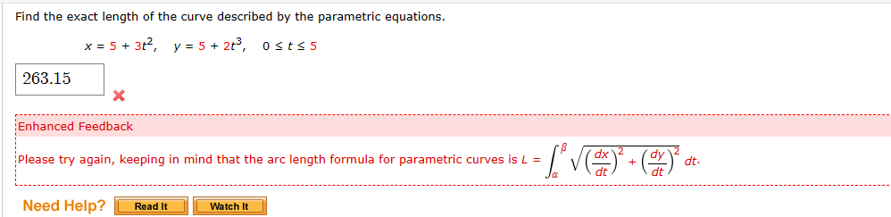 Solved ind the exact length of the curve described by the | Chegg.com