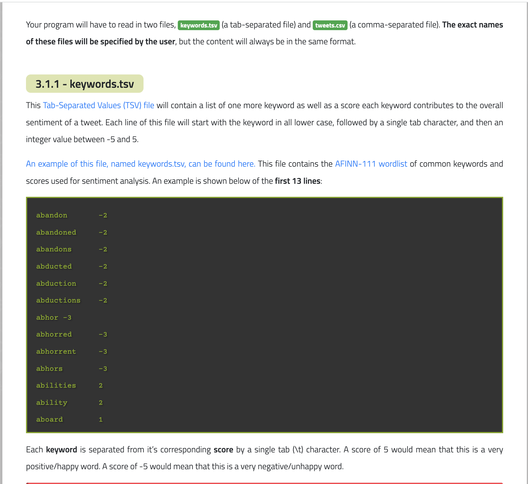 Solved Total Sentiment Score =12 Any tweet with a positive | Chegg.com