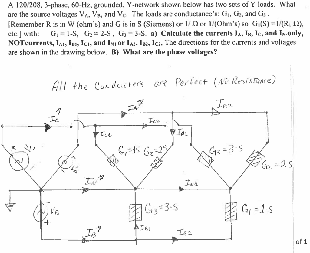 a-120-208-3-phase-60-hz-grounded-y-network-shown-chegg