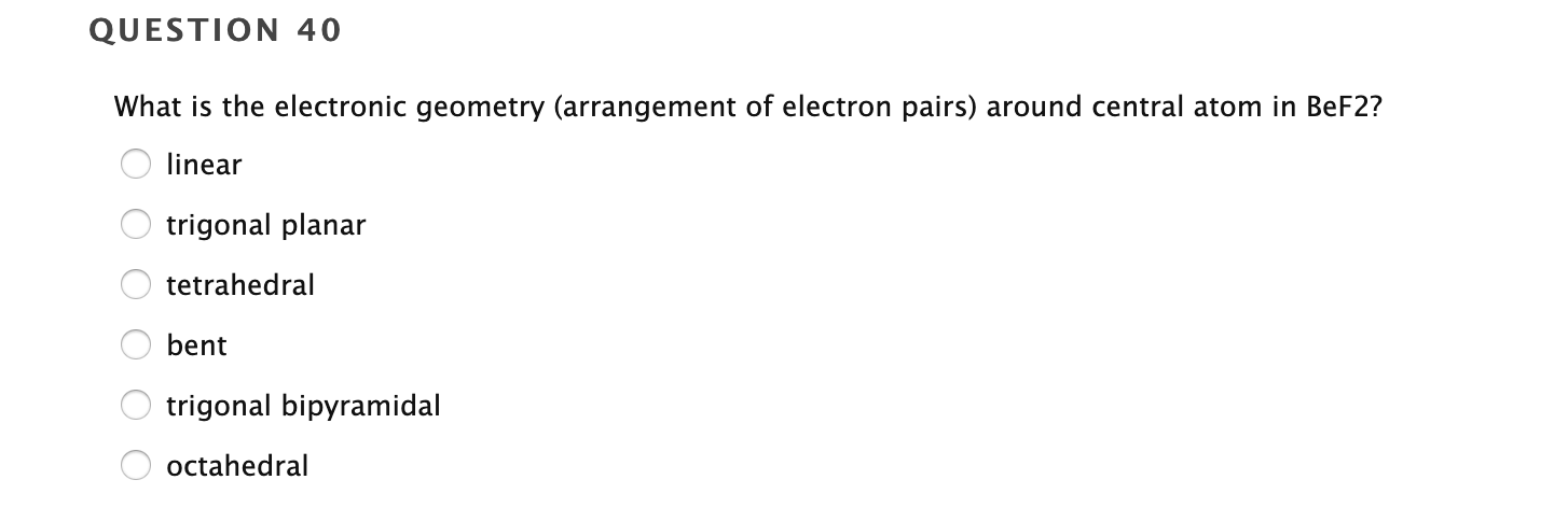 Solved QUESTION 39 In Lewis structure for BrCl2 + (Make Br | Chegg.com