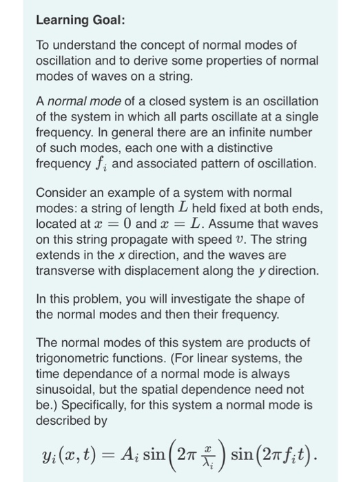 Solved Learning Goal: To understand the concept of normal | Chegg.com