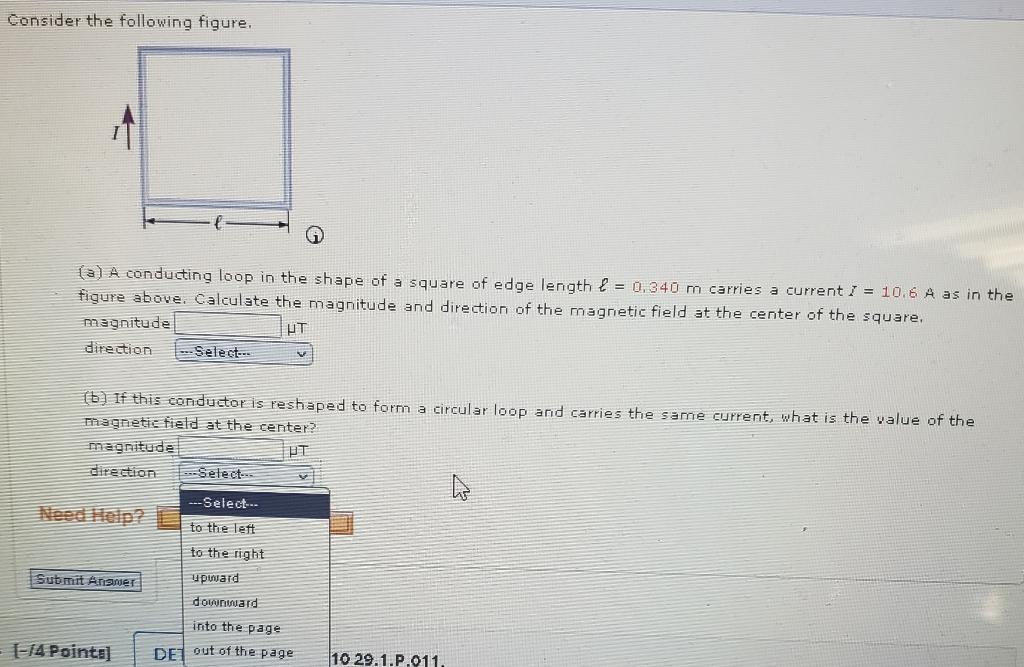 Solved Consider the following figure. as conducting toop in | Chegg.com