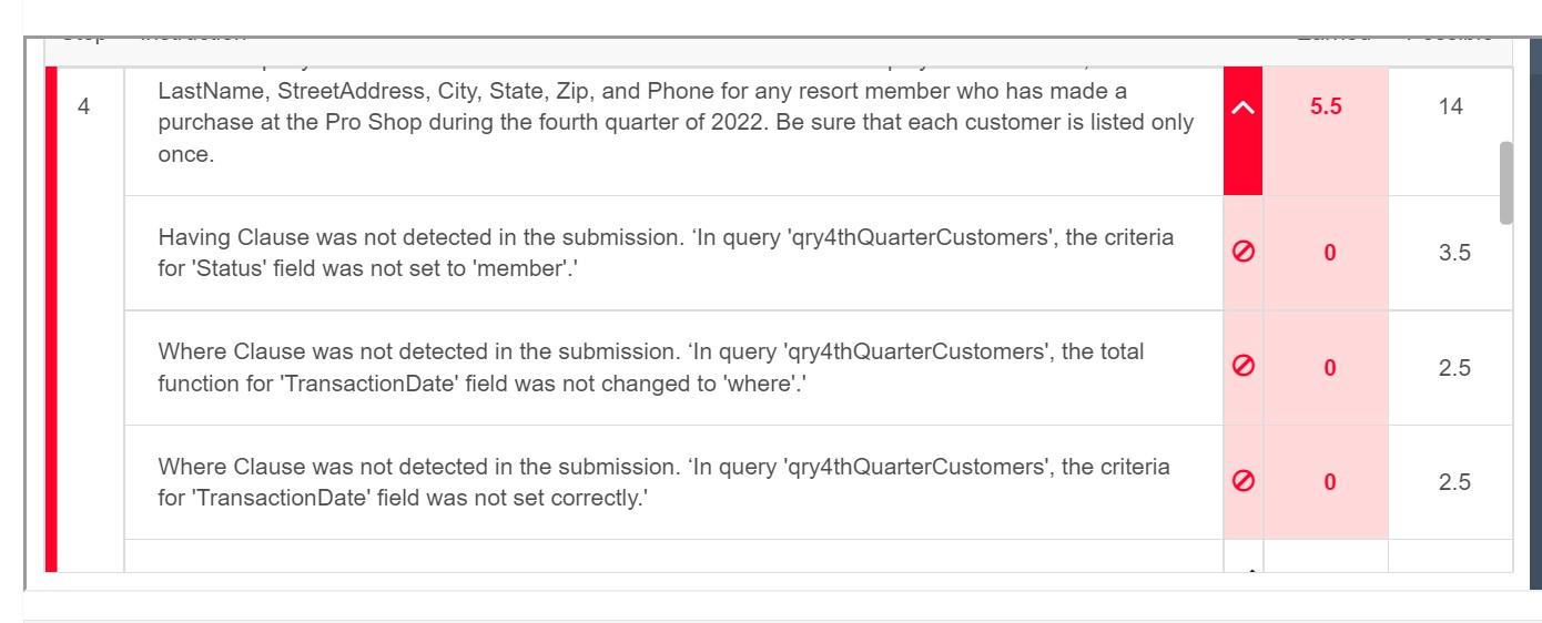 Solved Create a query based on tblCustomers and | Chegg.com
