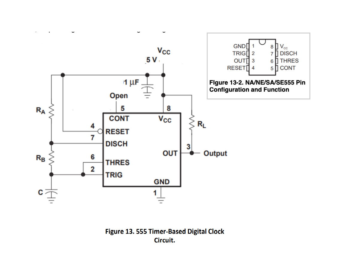 Solved Build The Clock Circuit On The Breadboard As Shown In 2884