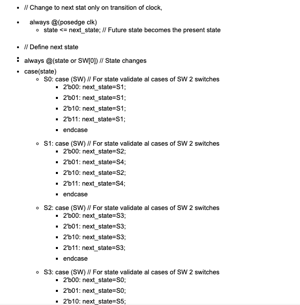 For the code provided below identify the sequence of | Chegg.com