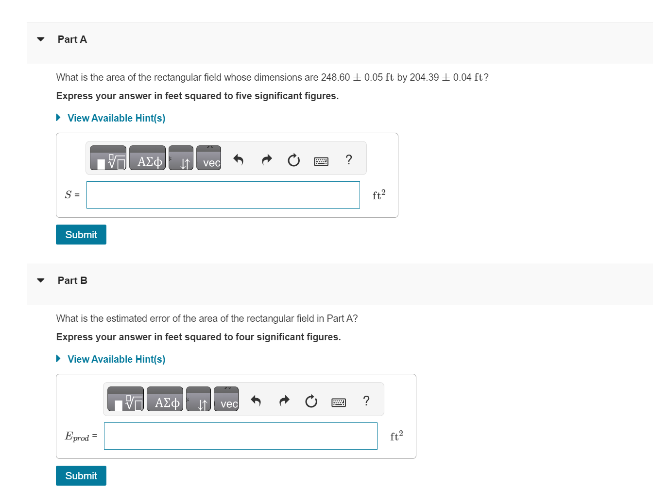Solved What is the area of the rectangular field whose | Chegg.com