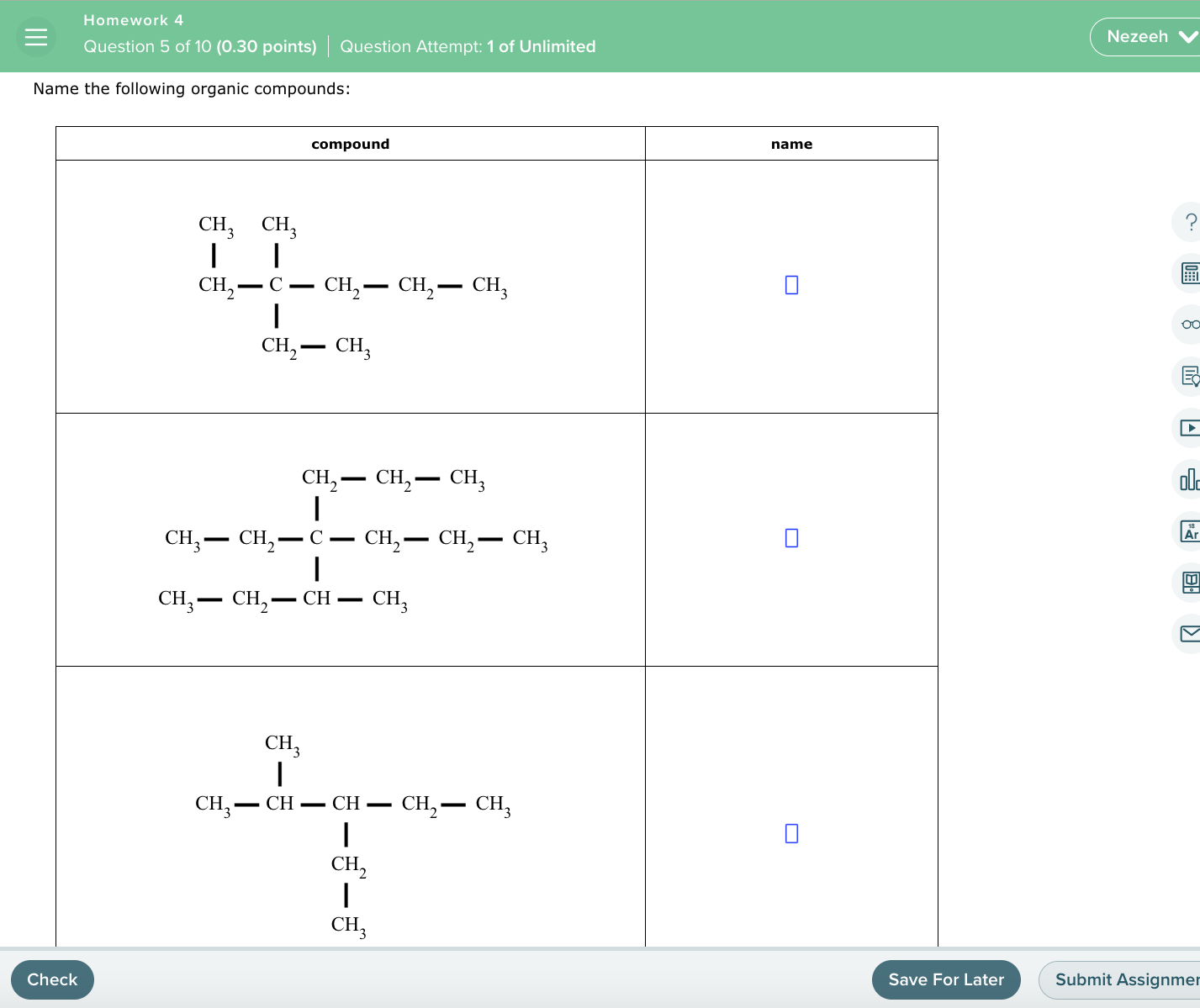 Solved Homework 4 Question 5 Of 10 0 30 Points Question