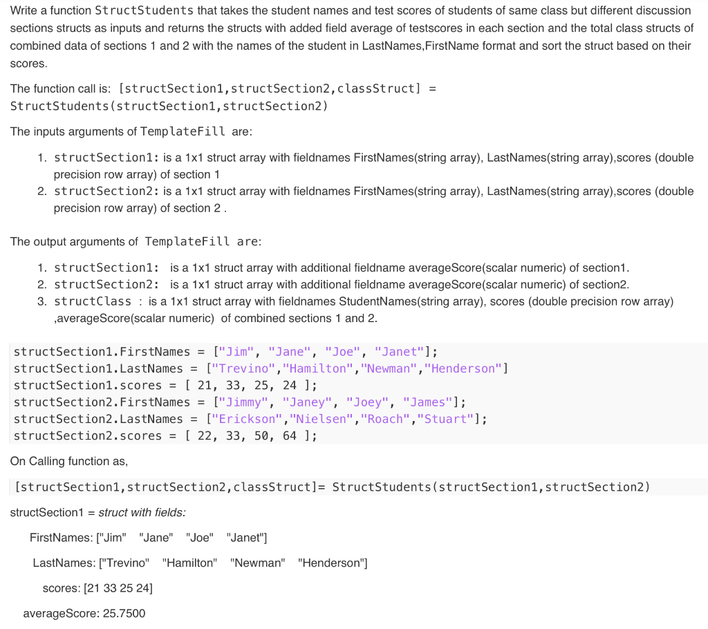 Solved I'm having trouble getting the desired output. I am | Chegg.com