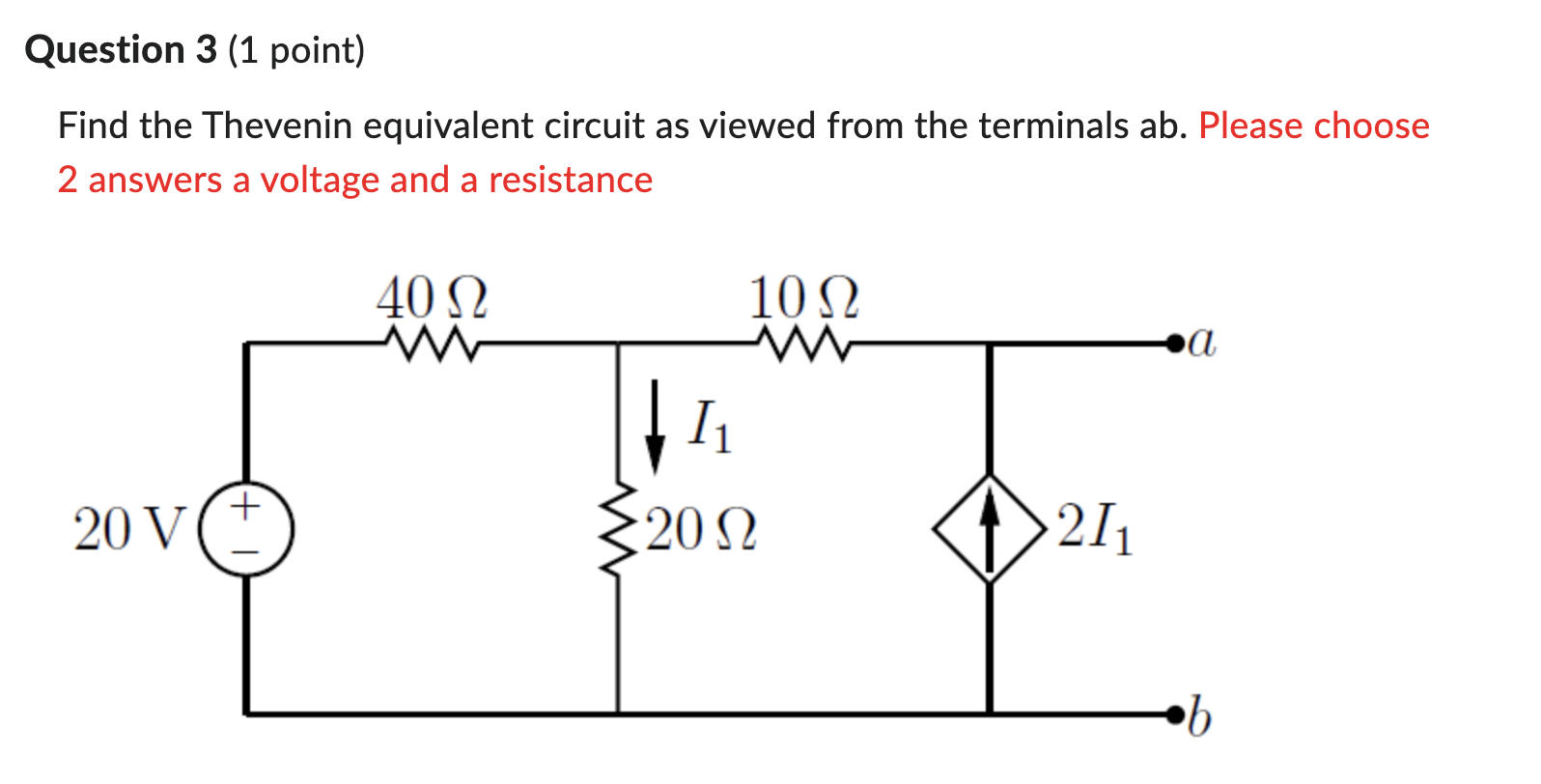 Solved Find The Thevenin Equivalent Of The Circuit Shown, 51% OFF Solved Find The Thevenin Equivalent Of The Circuit Shown, 51% OFF