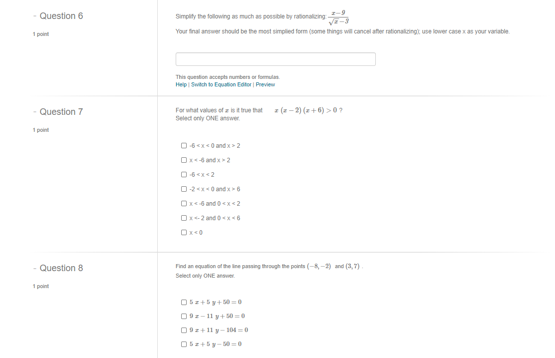 Solved Answer all the questions 6, 7 and 8 with the | Chegg.com